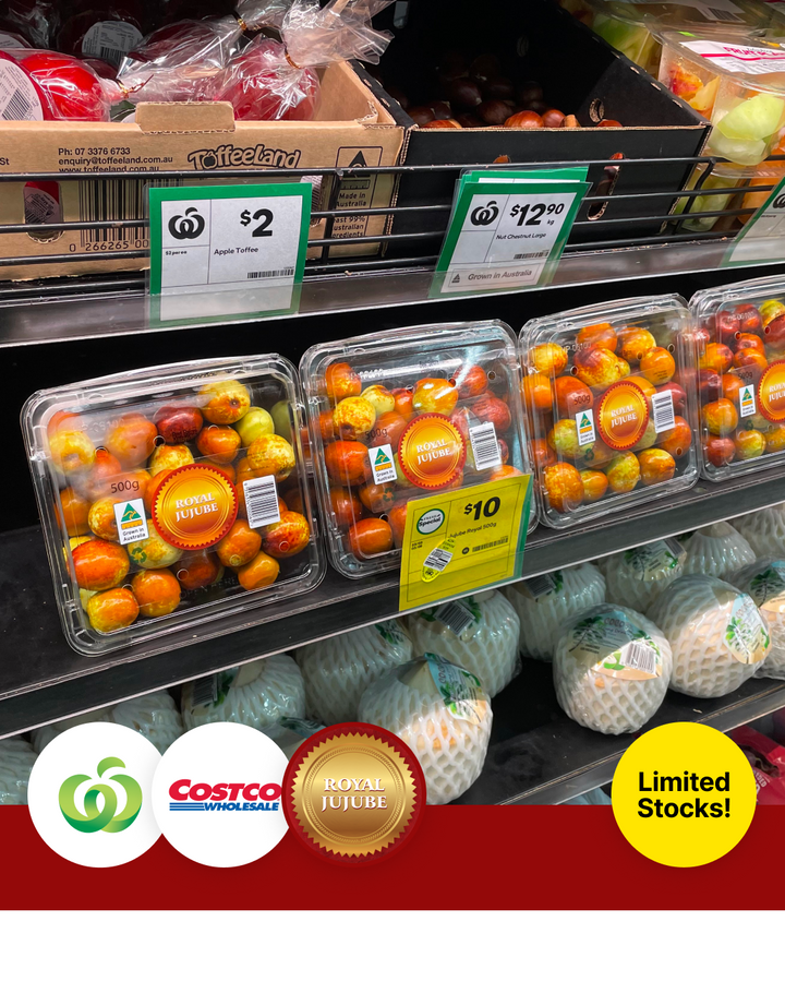 Royal Jujube | Zhao Fruit Australia | Buy @ Costco or Woolworths